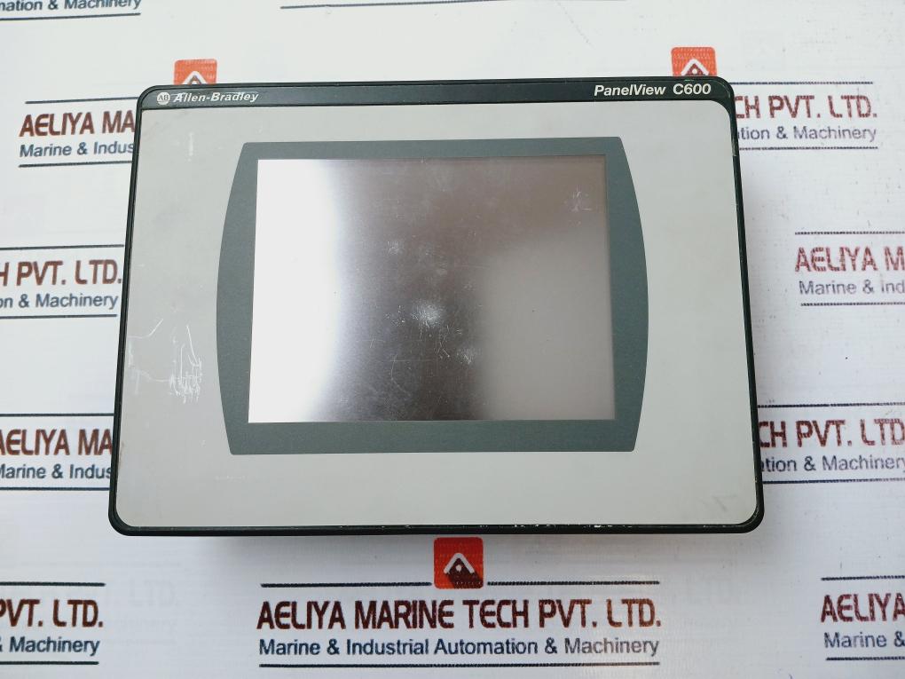 Allen-bradley 2711C-t6M Panelview C600 Touch Screen Display Ser: C ...