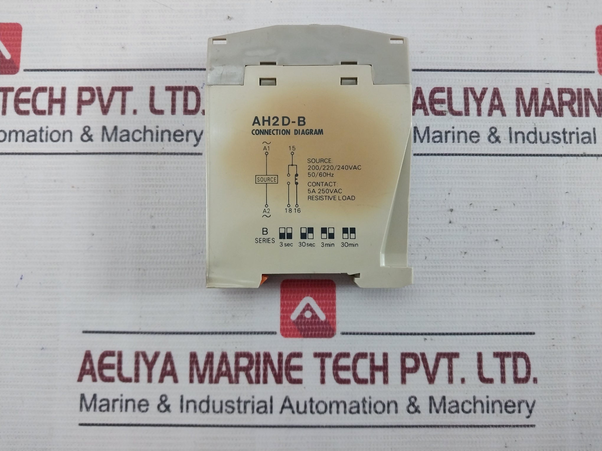 Anly Ah2D-b Delay Timer Multi Voltage 200/220/240Vac 3-30 Sec – Aeliya ...