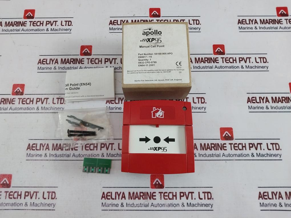 Apollo 55100-905 APO Manual Call Point XP95 – Aeliya Marine Tech