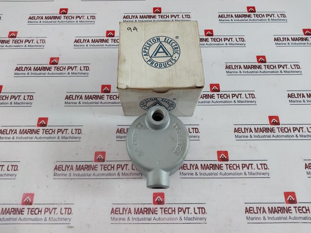 Appleton Grlb50 Explosion Proof Conduit Outlet Box 1/2" Gr Type Lb ...