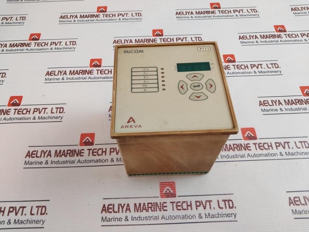 Areva Micom P111 Model F Current And Earth Fault Protection Relay ...