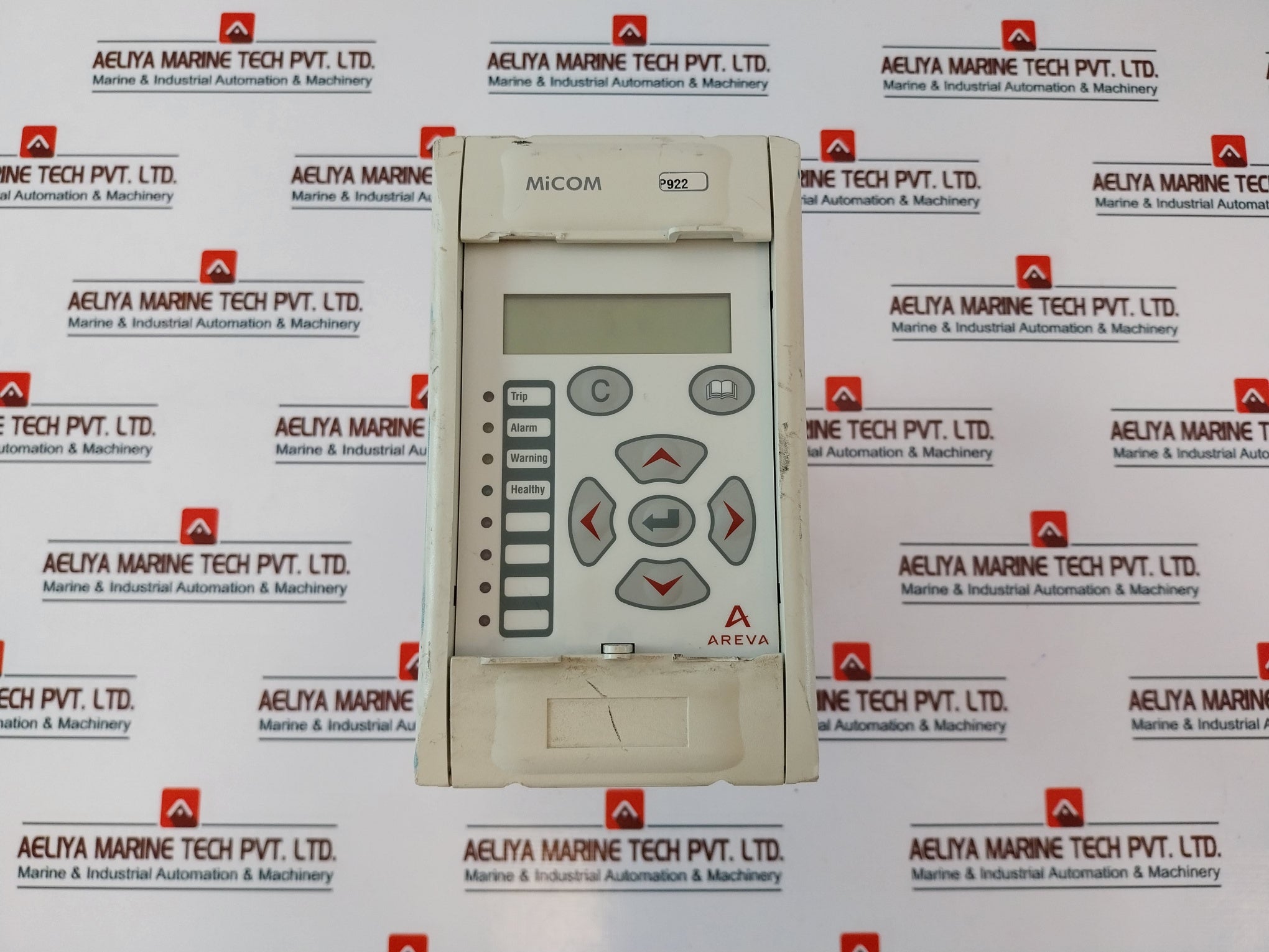 Areva Micom P922 0Asm111 Voltage And Frequency Protection Relay 57-130 ...