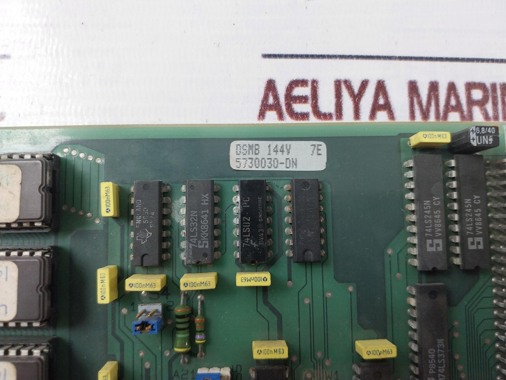 Abb Asea 2668 184-236/3 Pcb Card Memory Module Dsmb 144V 5730030-dn – Aeliya Marine Tech