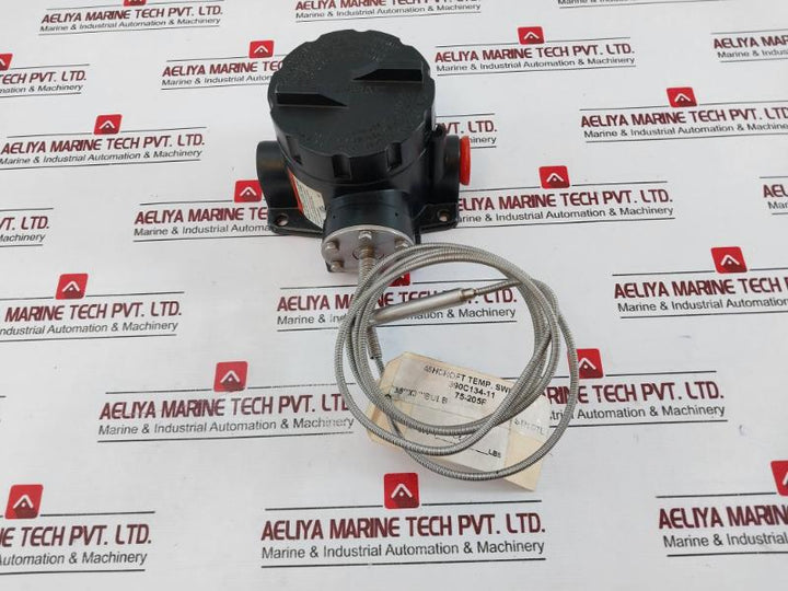 Ashcroft T761T05030-xfs Temperature Switch, 75-205°F, 15A 238A380-01 ...