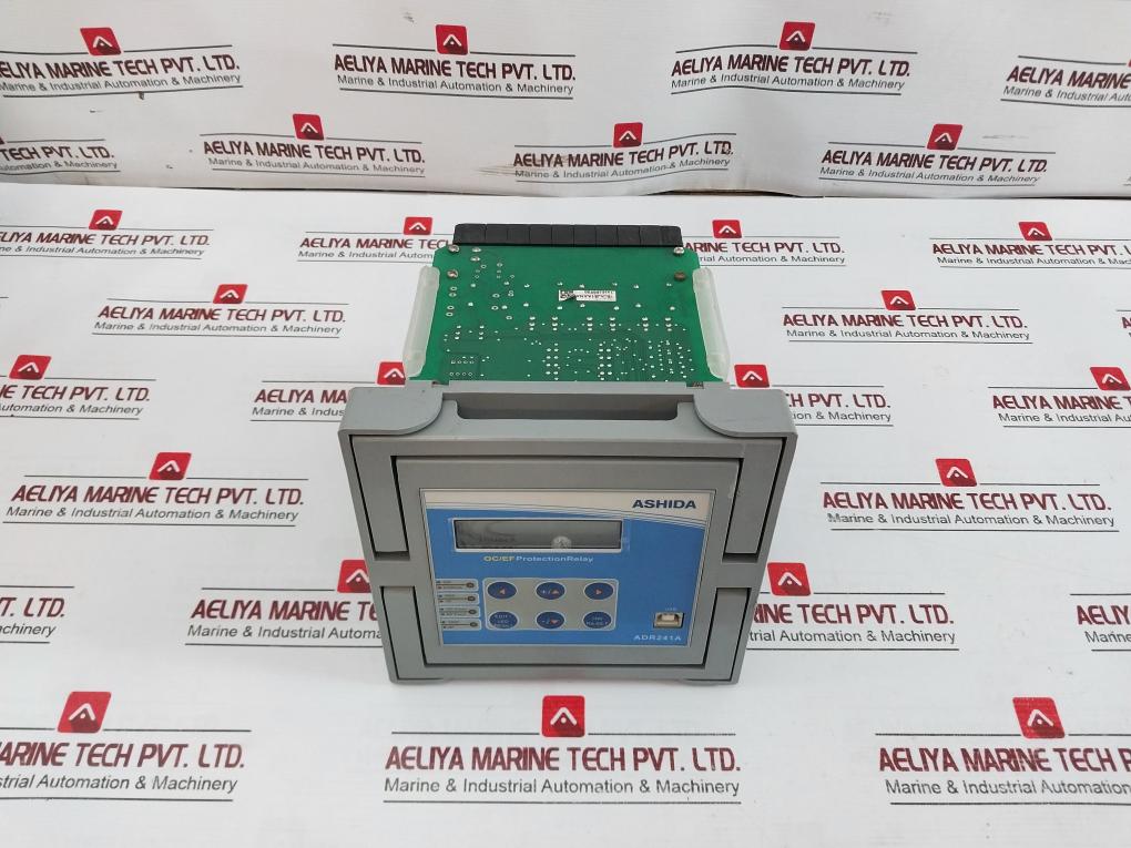 Ashida Adr241A Feeder Protection Relay 94V-0 4019 M-2 – Aeliya Marine Tech