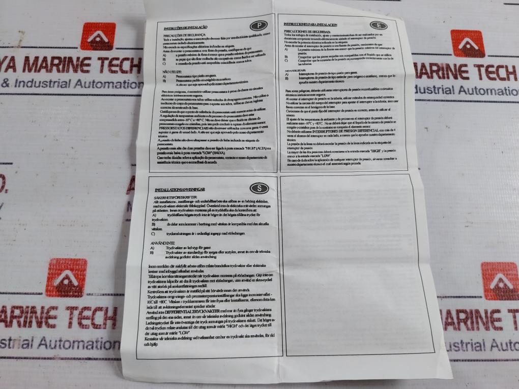 Bailey & Mackey 2381Q Pressure Switch 0.2-4 Bar 70Bar Max 5A 250V ...