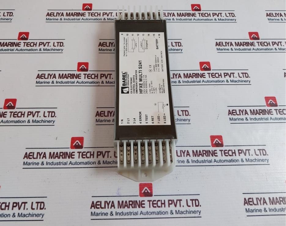 Barel Hfxe Multi S241 Control Gear & Emergency Inverter 230V 50/60Hz 0 ...