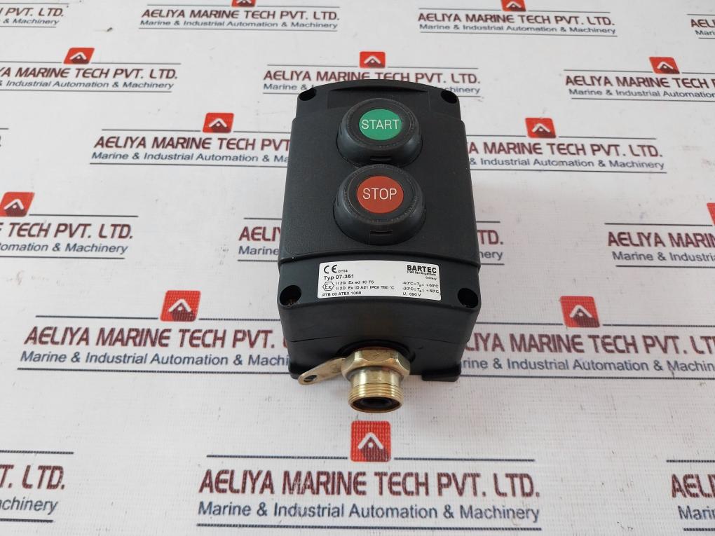 Bartec 07-351 Emergency Push Button Switch 690V – Aeliya Marine Tech