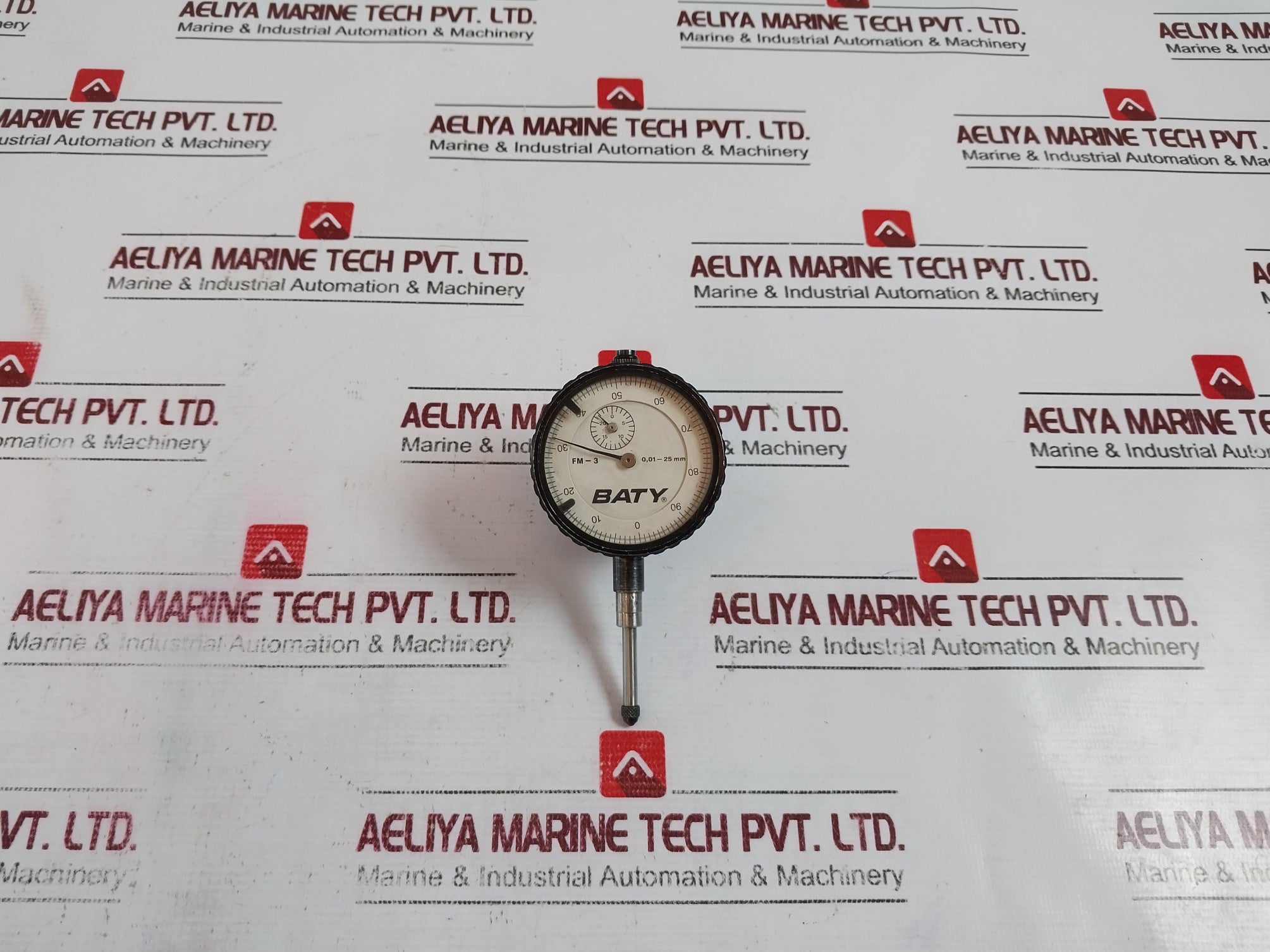 Baty Fm-3 Plunger Dial Indicator 0,01-25 Mm – Aeliya Marine Tech