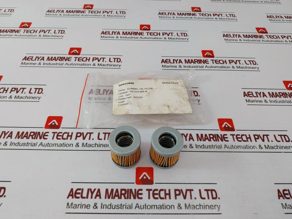 Bauer N25326 Oil Filter Element BD021849 – Aeliya Marine Tech