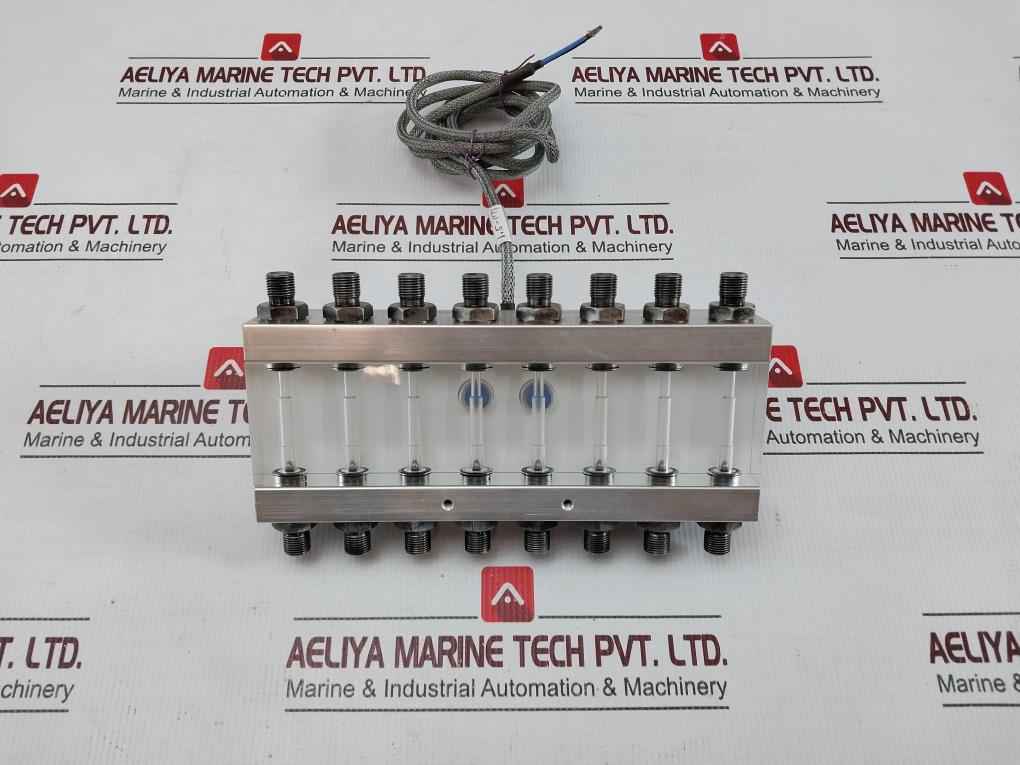 Baumer Electric 8 Outlets Flow Indicator 1.5 Meter Di 12.82.01/1 ...