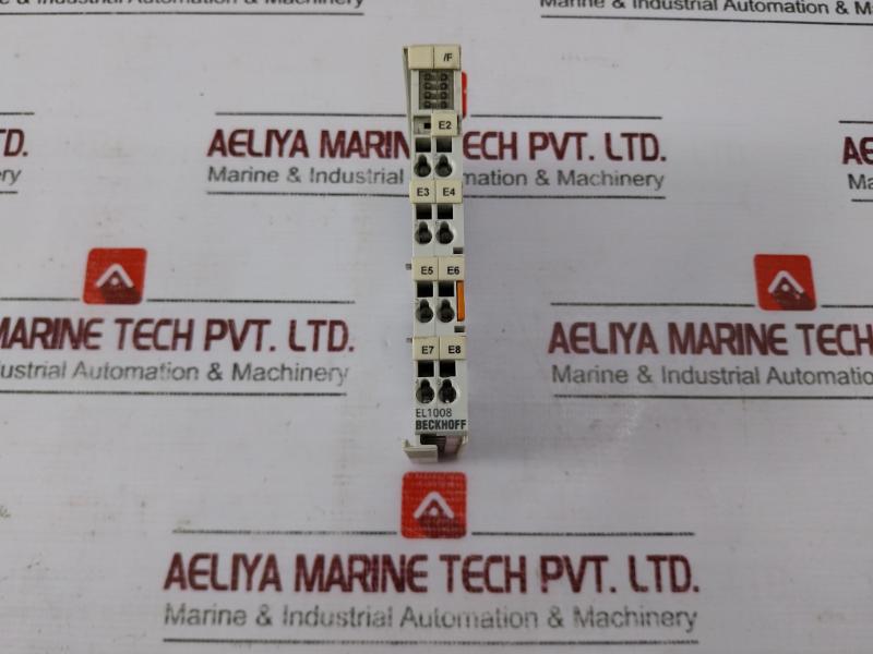 Beckhoff El1008 8X Digital Input Module 24Vdc, 3.0Ms Filter Time, 55°C ...