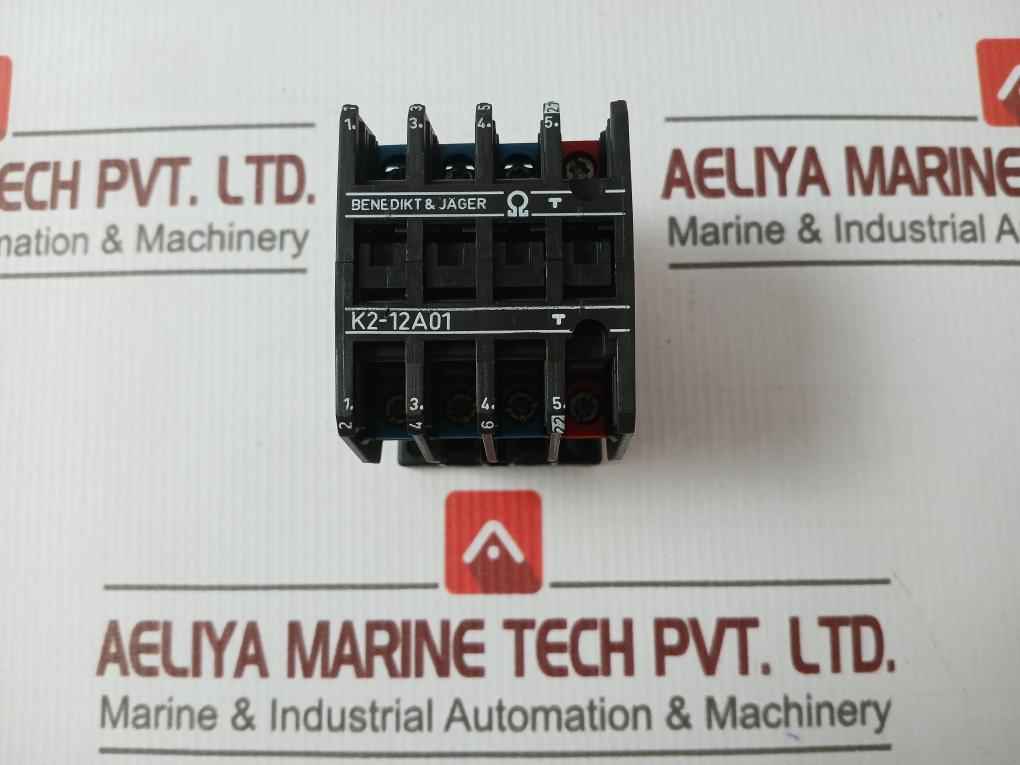 Benedikt Jager K2-12A01 3 Phase Contactor 690V-25A 14Awg-10Awg - Aeliya ...