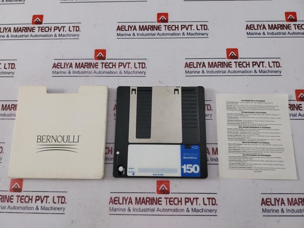 Bernoulli 102711731 Object 150 Megabyte Disk – Aeliya Marine Tech