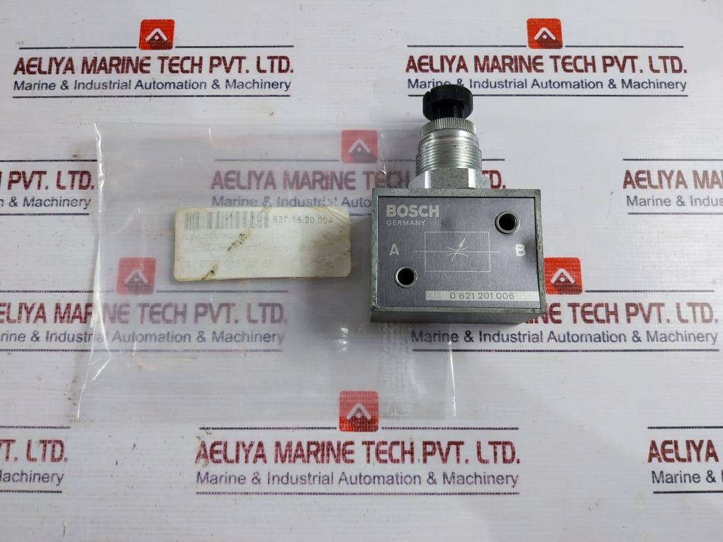 Bosch Flow Control Valve 0 821 201 006 – Aeliya Marine Tech