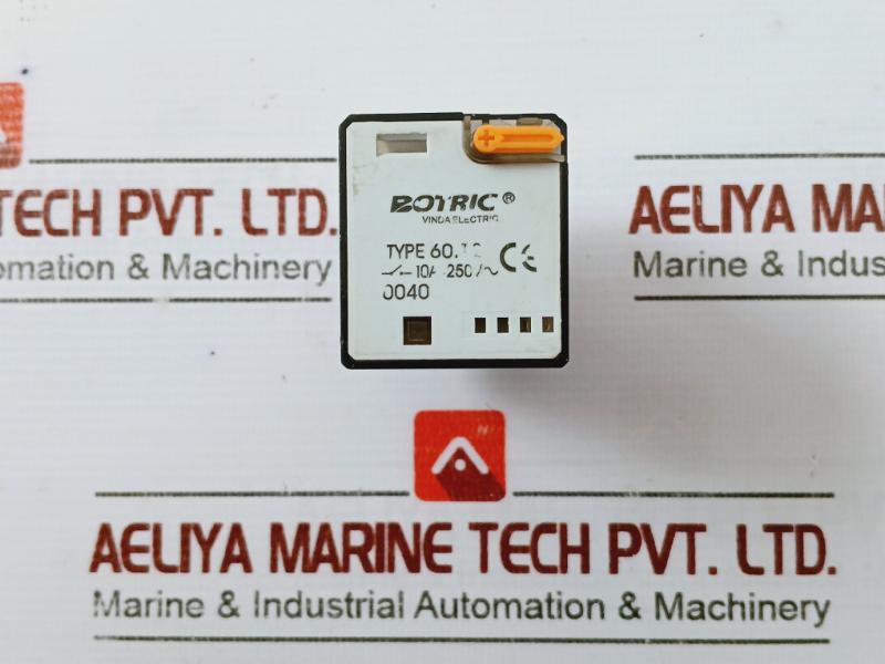 Botric 60.12 General Purpose Relay Finder Type 10A-250V 50-60Hz 220Vac ...
