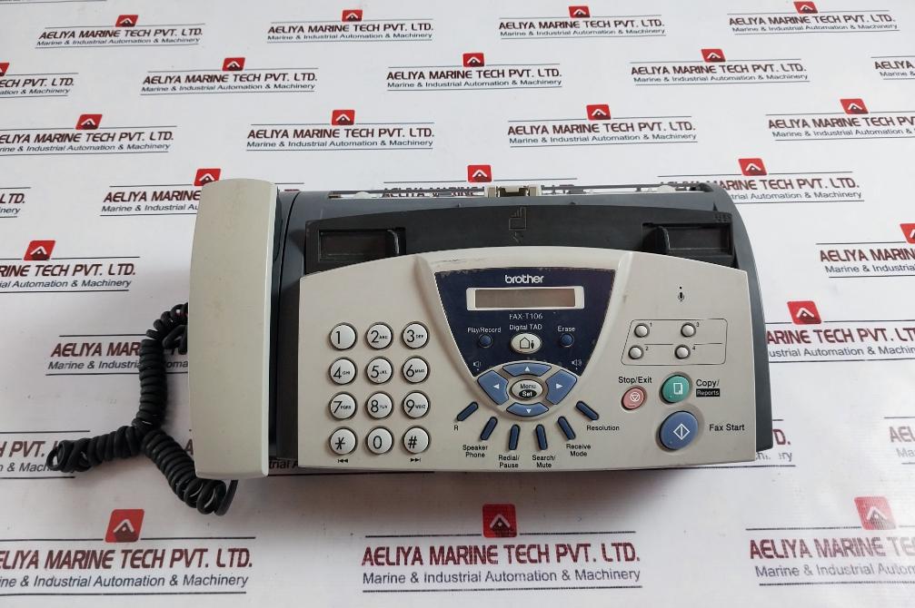 Brother Fax-t106 Fax Machine – Aeliya Marine Tech