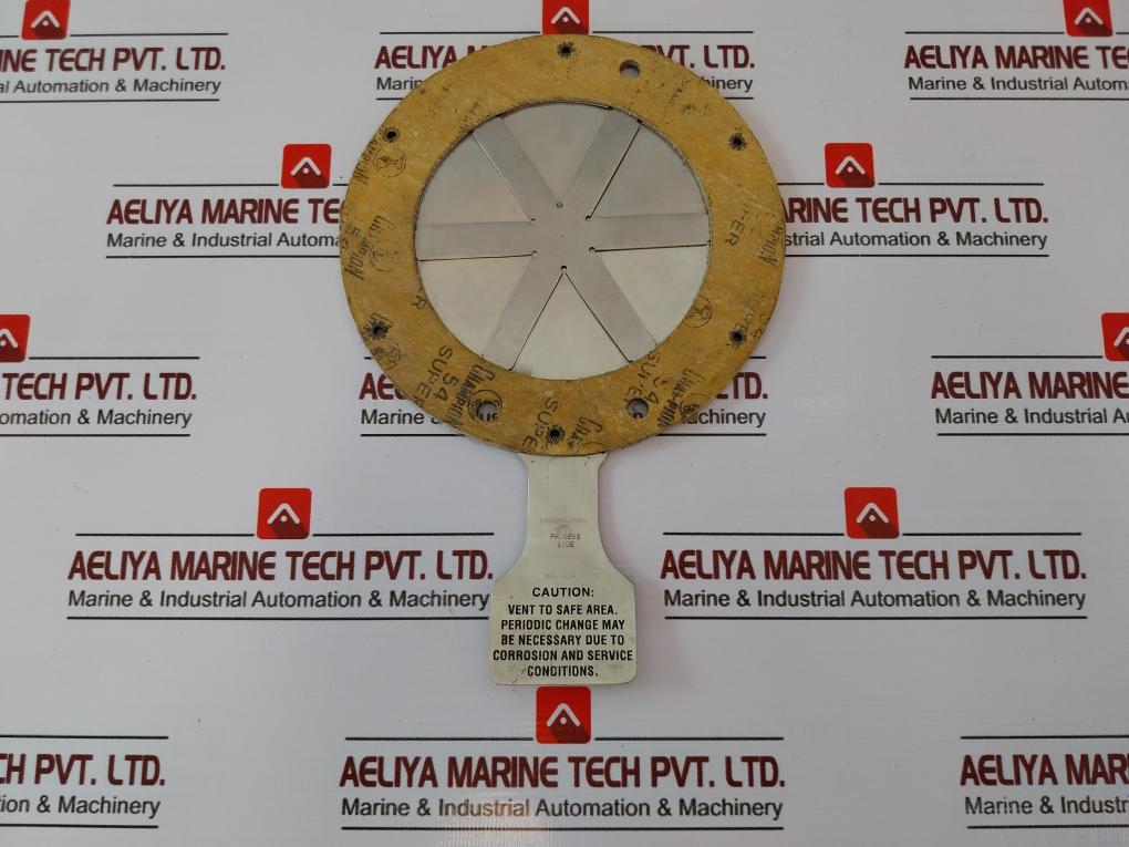 Bs&b Safety Systems Avv Rupture Disk Size 4 Inches – Aeliya Marine Tech