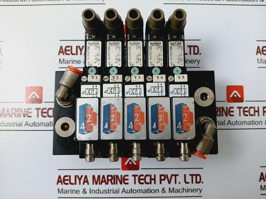 Burkert 0470 G 4,0 NBR EA Solenoid Valve Assembly 24V AC/DC 2W – Aeliya ...