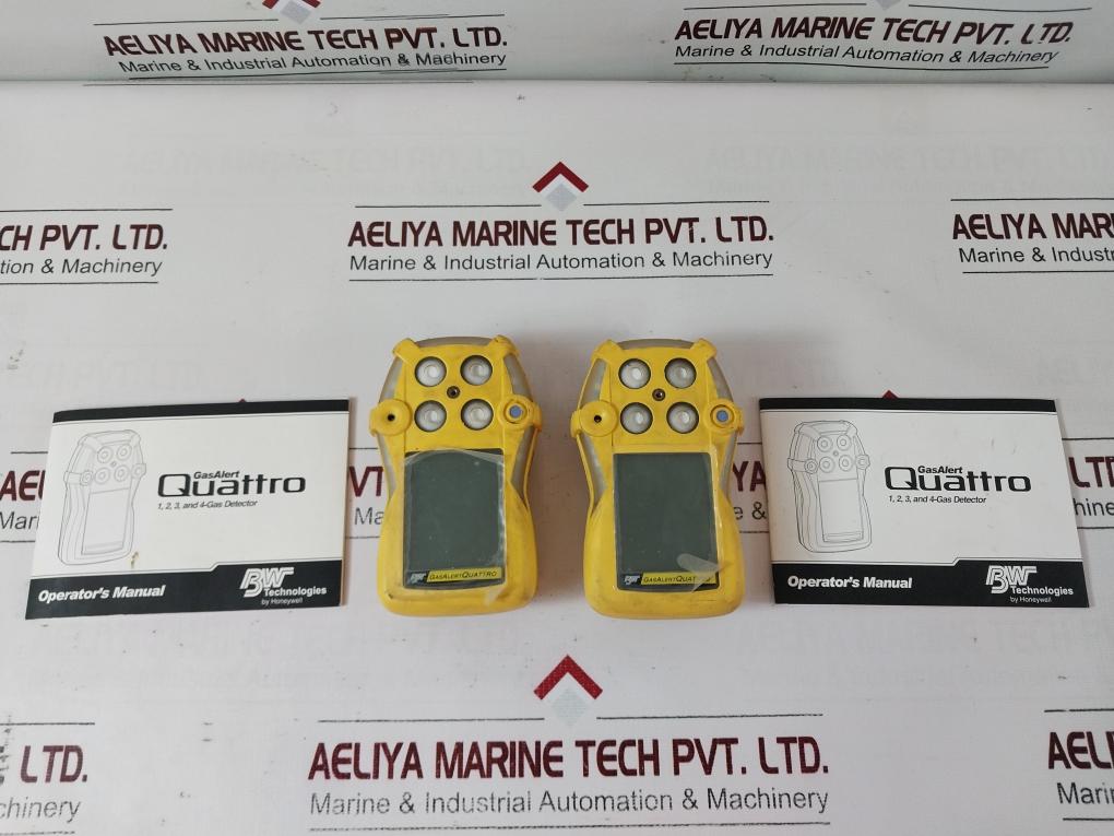 Bw Technologies Qt-xwhm-r-y-uk Alert Quattro Gas Detector 1048004649 ...