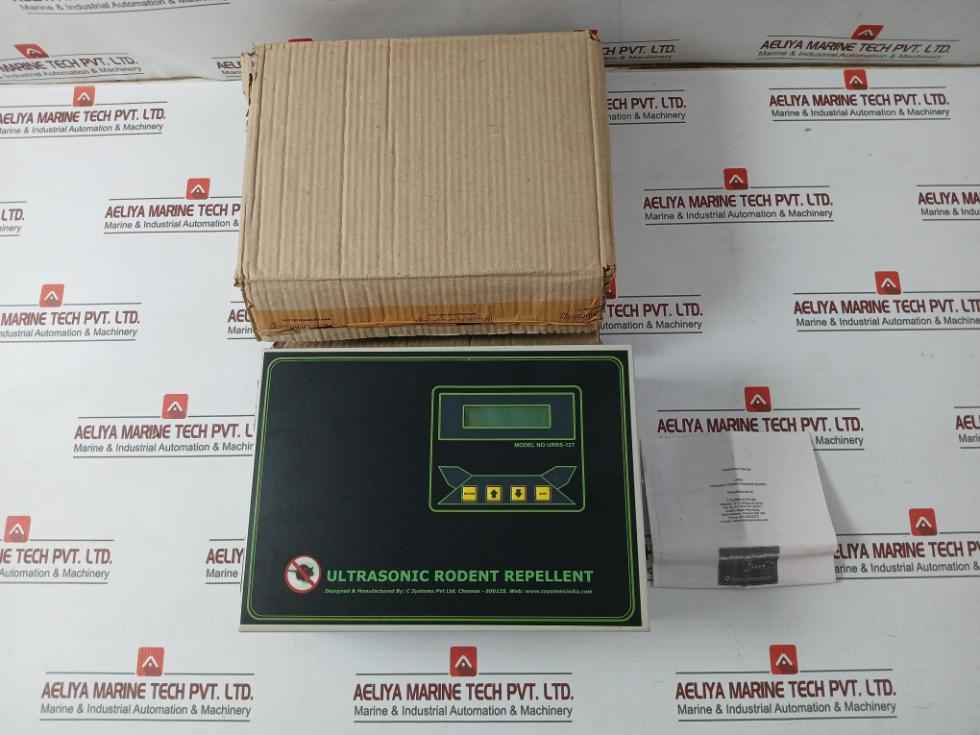 C Systems Urrs-12T Ultrasonic Rodent Repellent Panel C8025H12B Dc 12V 0 ...