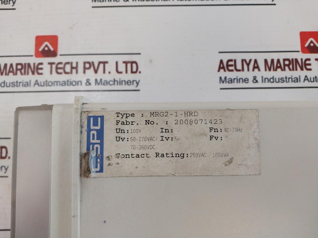 C&S Mrg2-1-hrd Surge Protector Relay – Aeliya Marine Tech