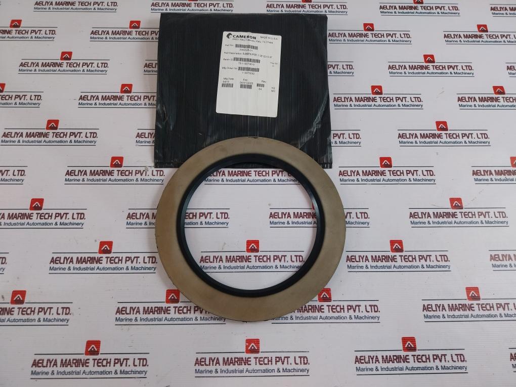 Cameron 2090526-01 Rubber Buffer Ring Rev: 04 – Aeliya Marine Tech®