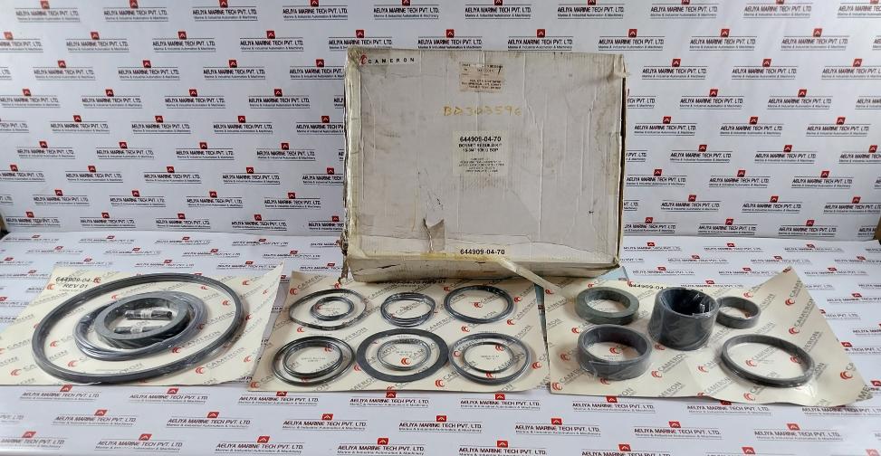 Cameron 644909-04-70 Bonnet Rebuild Kit – Aeliya Marine Tech