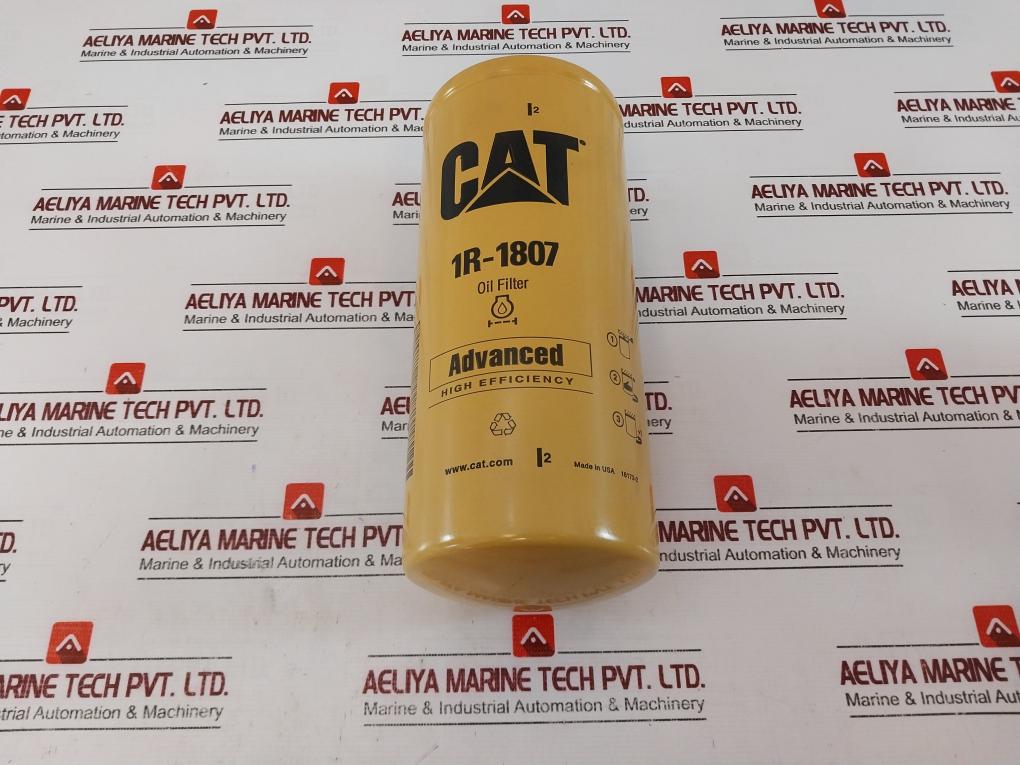 Cat 1R-1807 High Efficiency Engine Oil Filter 18173-2 – Aeliya Marine Tech