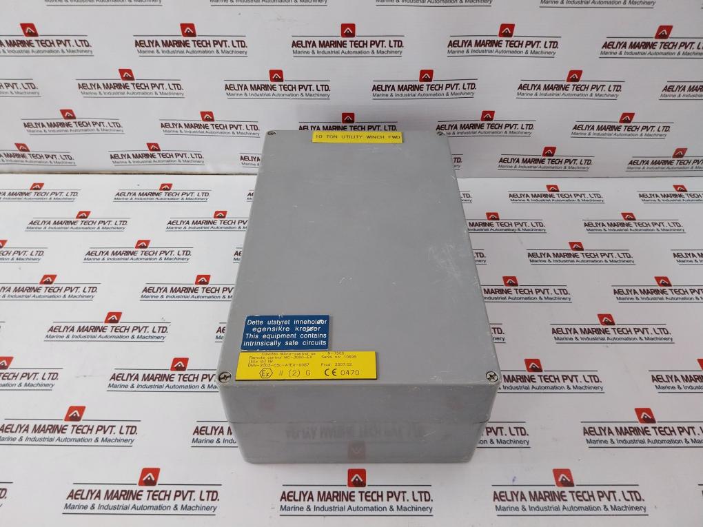 Cavotec Micro-control Mc-3000-ex Remote Control Unit 220 Vac – Aeliya ...