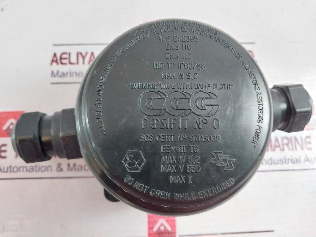 Ccg Posifit N°0 Junction Box Dip T6 Ip66/68 – Aeliya Marine Tech