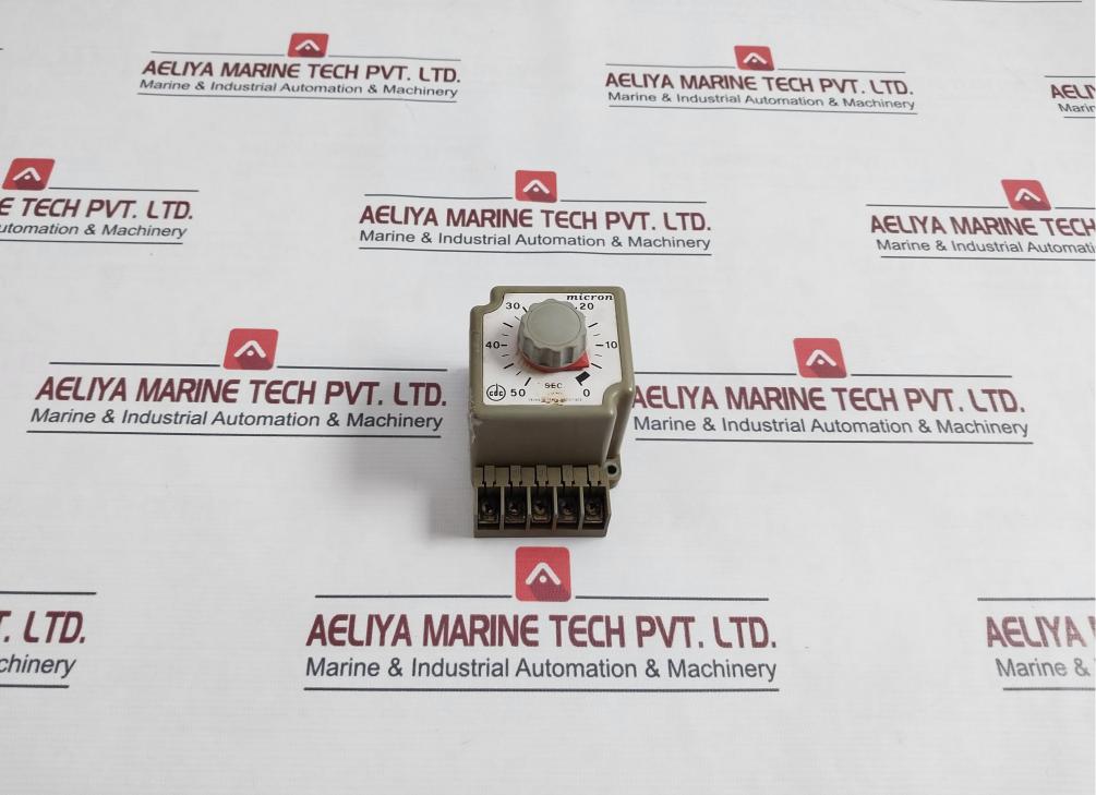 Cdc 0410.730 Timer Delay Relay 0-50 Sec 110V 60Hz – Aeliya Marine Tech