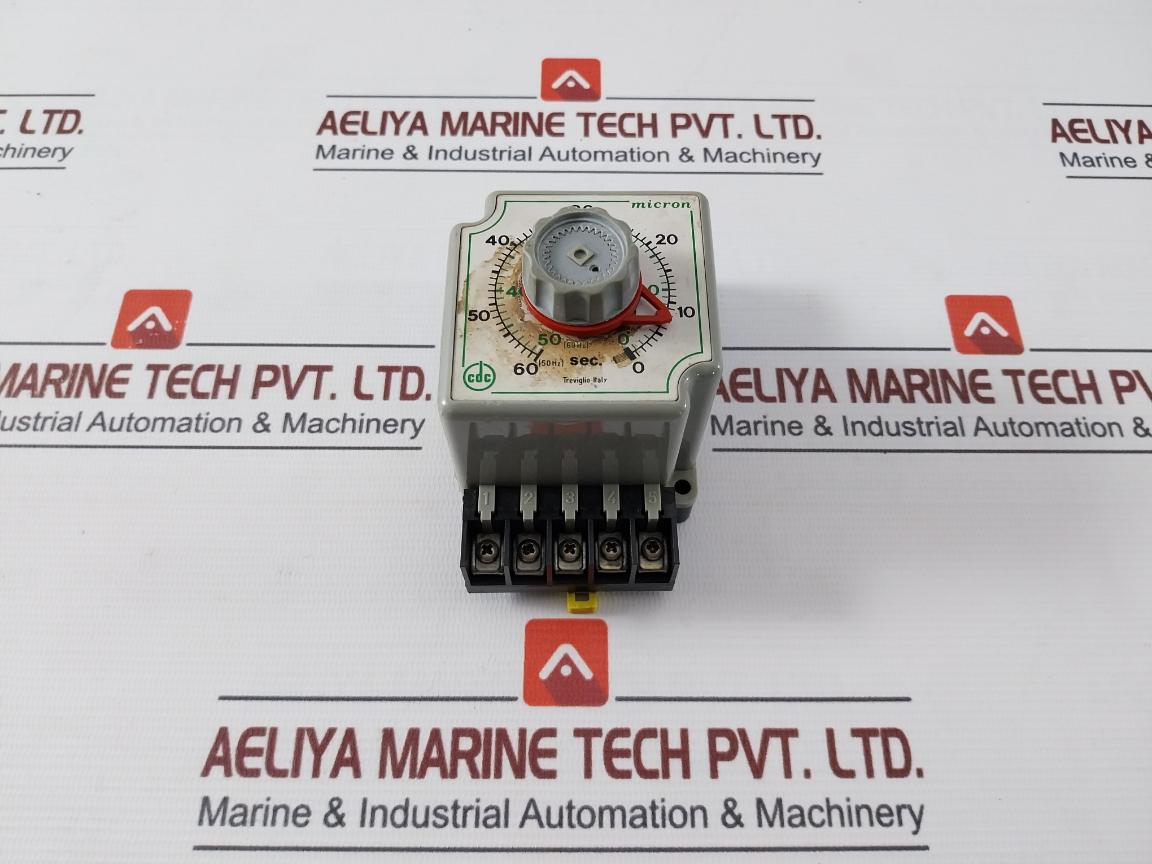 Cdc 0411.731 Micron Time Delay Relay 110V Ac 50Hz –60 Sec 117V Ac, 60H ...