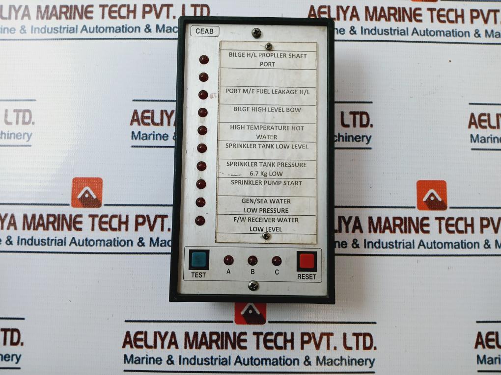 Ceab Ce10.10-3 Fault Signal Ling Alarm Unit 24Vac/Dc – Aeliya Marine Tech