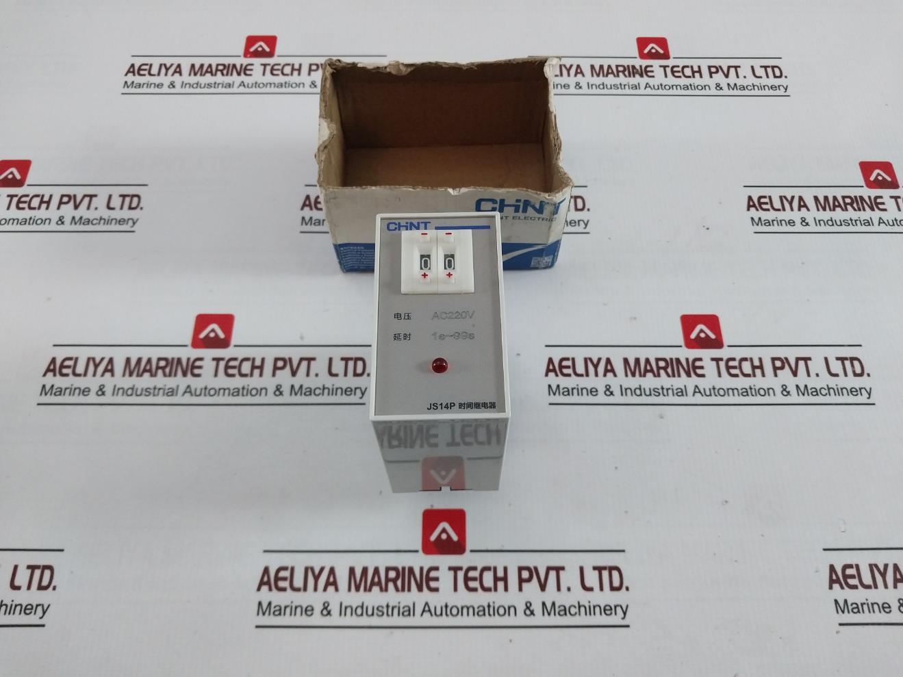 Chint Electric Js14P Electrical Time Relay Ac220V 50Hz 5A 1-99 Sec ...