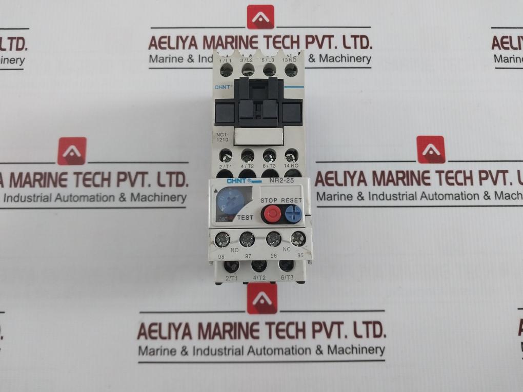 Chint Nc1-1210 Ac Contactor 600V W/ Nr2-25 Thermal Overload Relay 9-13 ...