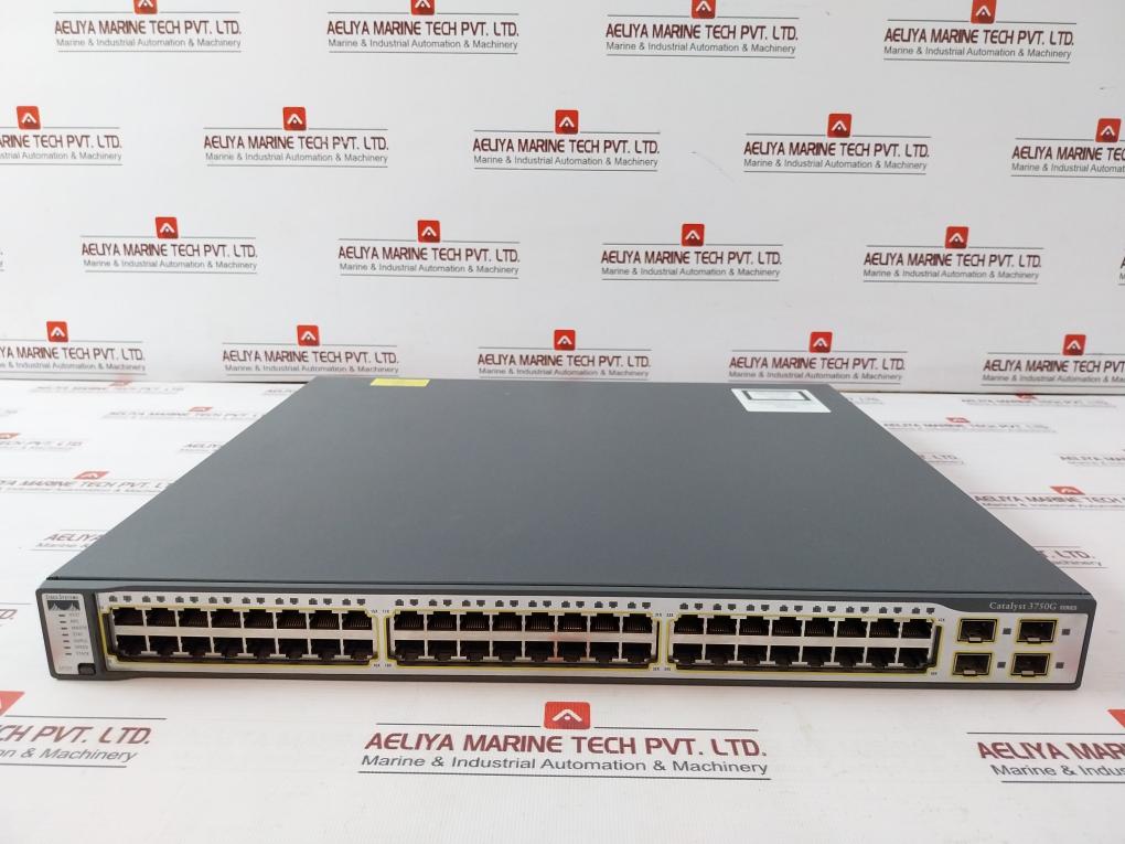 Cisco Ws-c3750G-48Ts-s Gigabit Port Layer Switch 100-240V Cmmab00Ara ...