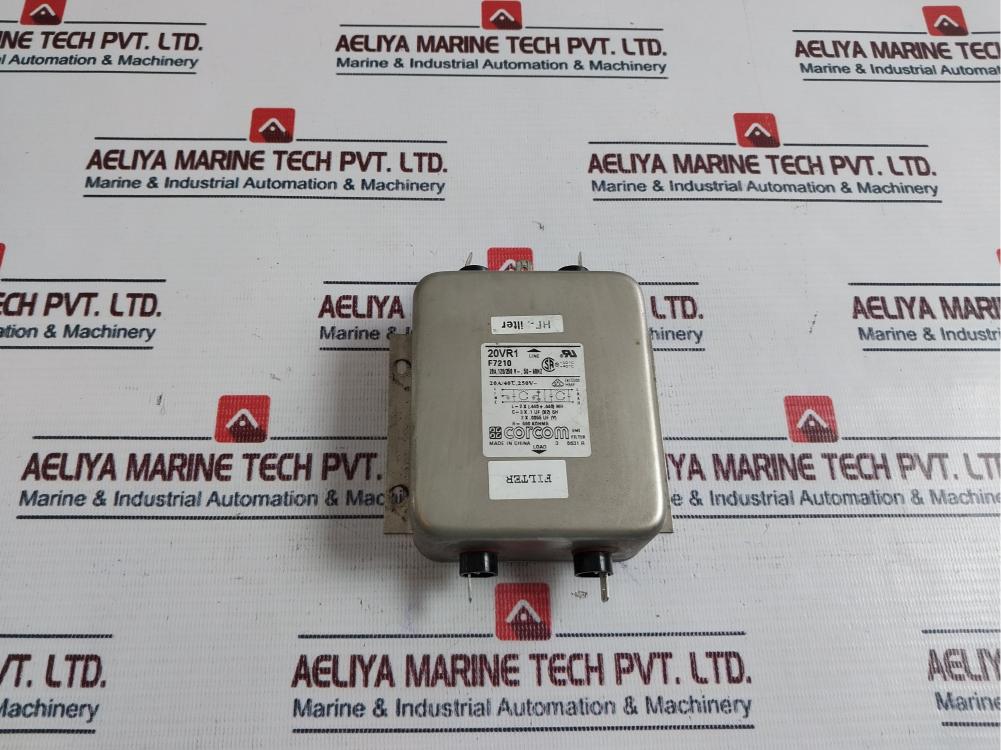 Corcom 20Vr1 Emi Filter 50/60Hz – Aeliya Marine Tech
