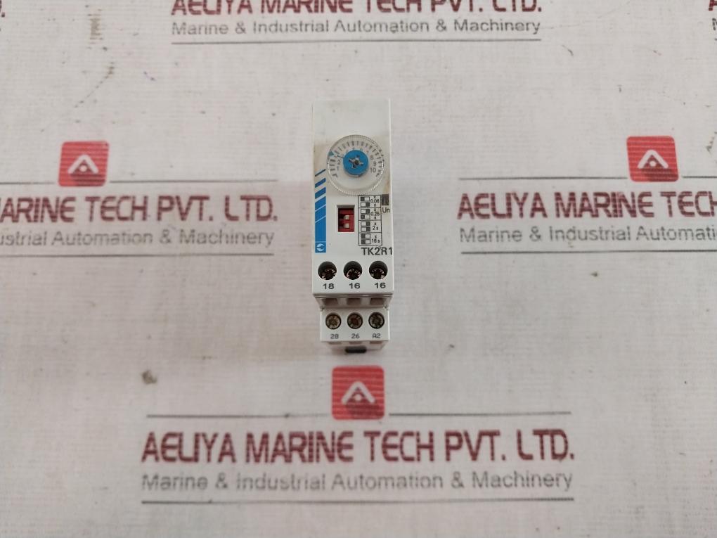 Crouzet Tk2R1 Relay Timer 88865265 24Vdc 24-240Vac 50-60Hz 8A/250V 0,0 ...