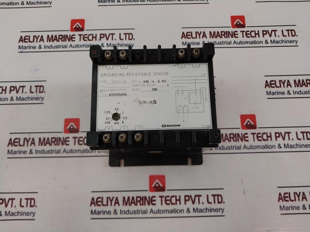 Daiichi Sgr-l-63 Grounding Resistance Sensor 220v 50/60hz – Aeliya ...