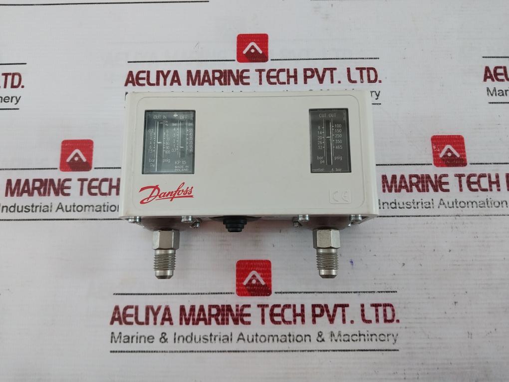 Danfoss KP 15 Dual Pressure Control Switch 10 TO 55 PSI A0858-02 8-32 ...