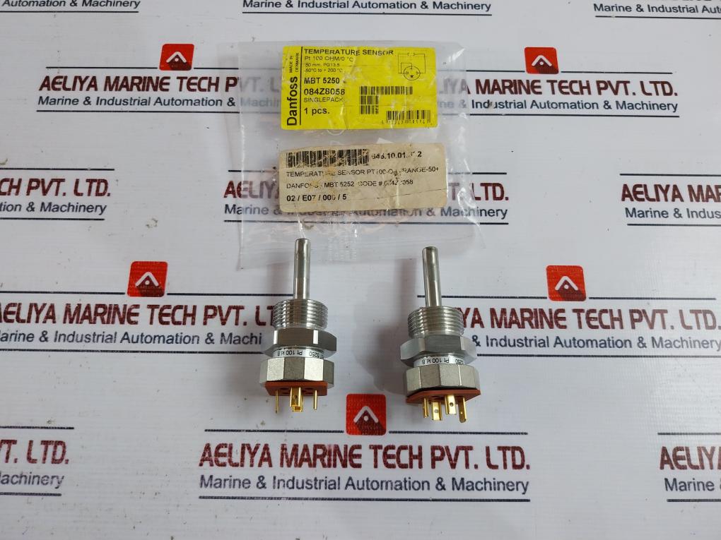 Danfoss Mbt 5250 Heavy Duty Temperature Sensor 084Z8058 Pt100 Ohm/0˚C ...