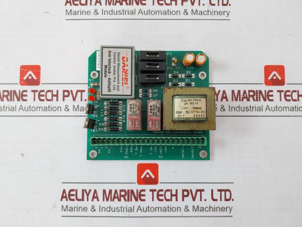 Daniel 1651301 Arm Interlock-antispill Module 20V 100Ma – Aeliya Marine ...