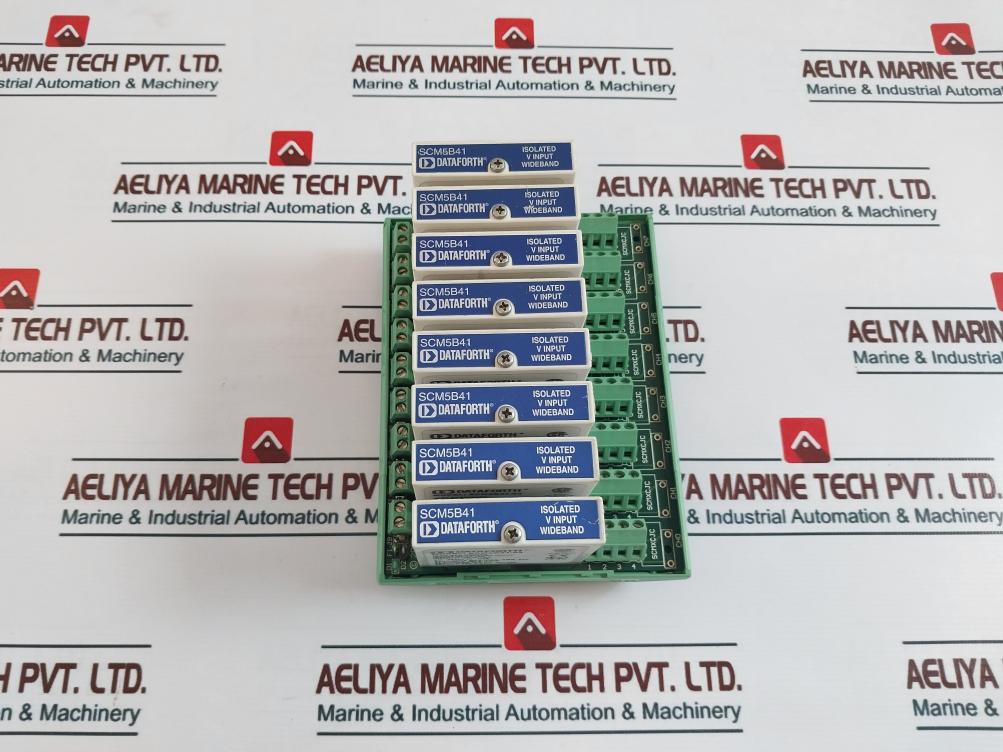 Dataforth Scm5B41-02 Voltage Input Module W/ Scmpb07-3 Backpanel – Aeliya Marine Tech
