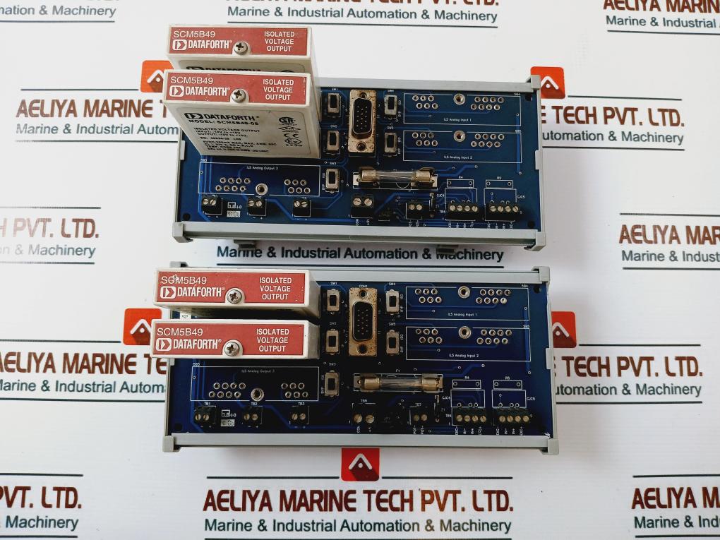 Dataforth Scm5B49-05 Isolated Analog Signal Conditioning Panel – Aeliya Marine Tech®