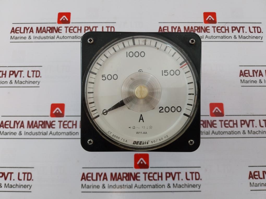 Deesys W11-aa Current Meter 0-2000A 50/60Hz Ksc1303 – Aeliya Marine Tech