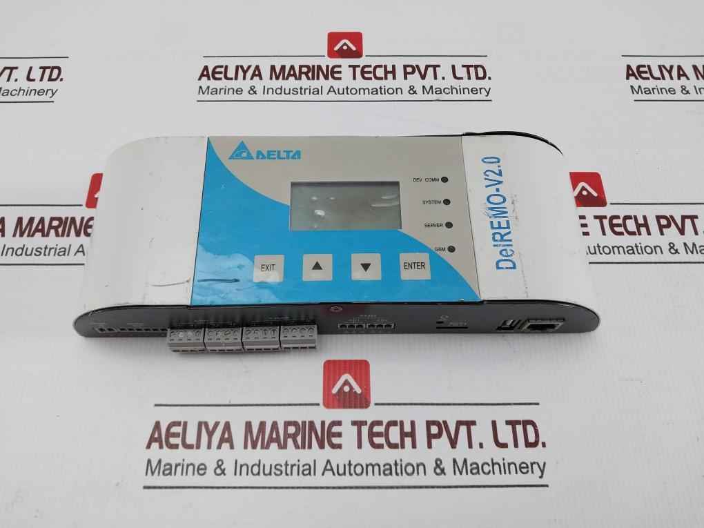 Delta Delremo-v2.0 Remote Monitoring Device Itm-1800000A 24Vdc/1.25A ...