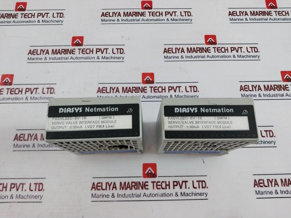 Diasys Netmation FXSVL02C-8V-1K Servo Valve Interface Module – Aeliya ...