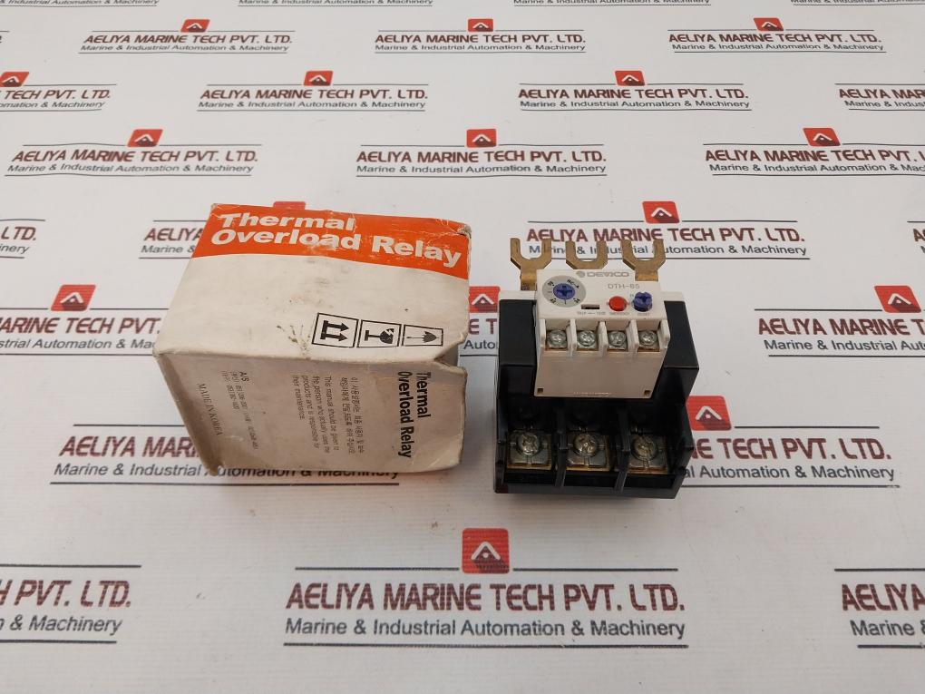 Dong A Dth 85 Thermal Overload Relay 34~50A 690V – Aeliya Marine Tech