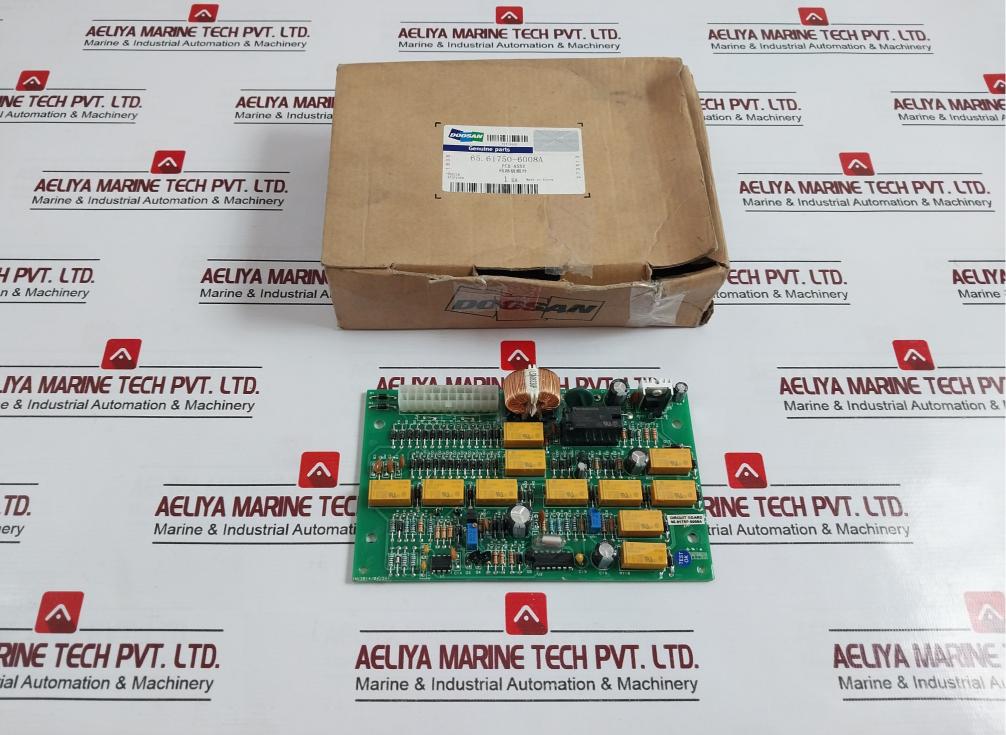 Doosan 65.61750-6006A Printed Circuit Board Card Assembly 18F11_Lso ...